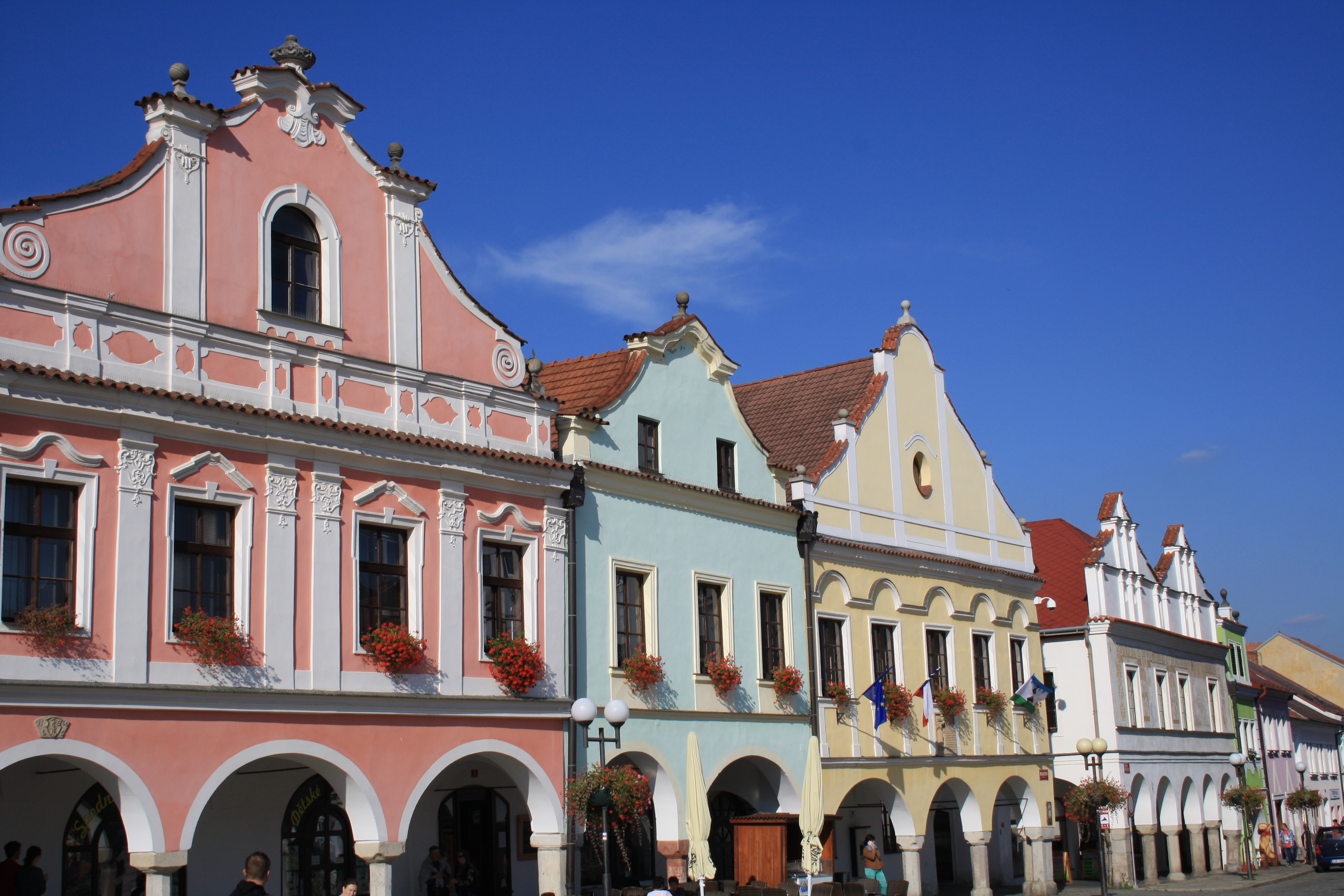 Náměstí - historické domy | pelhrimovsko.cz